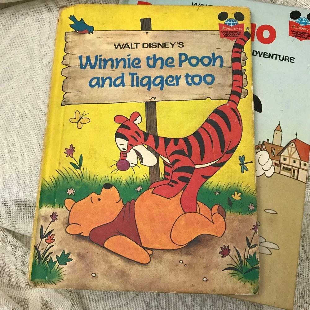 Toys | Vintage Childrens Books Two Books Walt Disney Winnie The Pooh ...